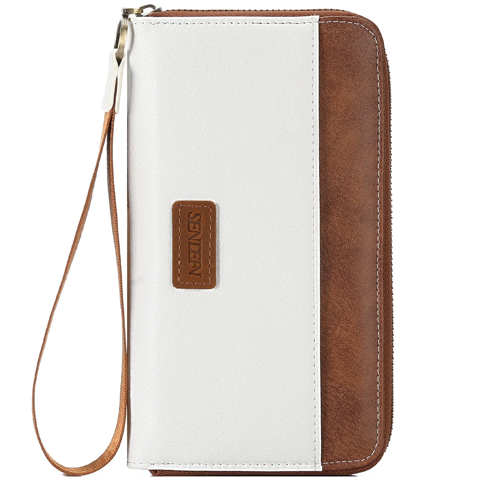 SENDEFN Wallet for Women Clutch Zip Around Credit Card Holder Leather ...