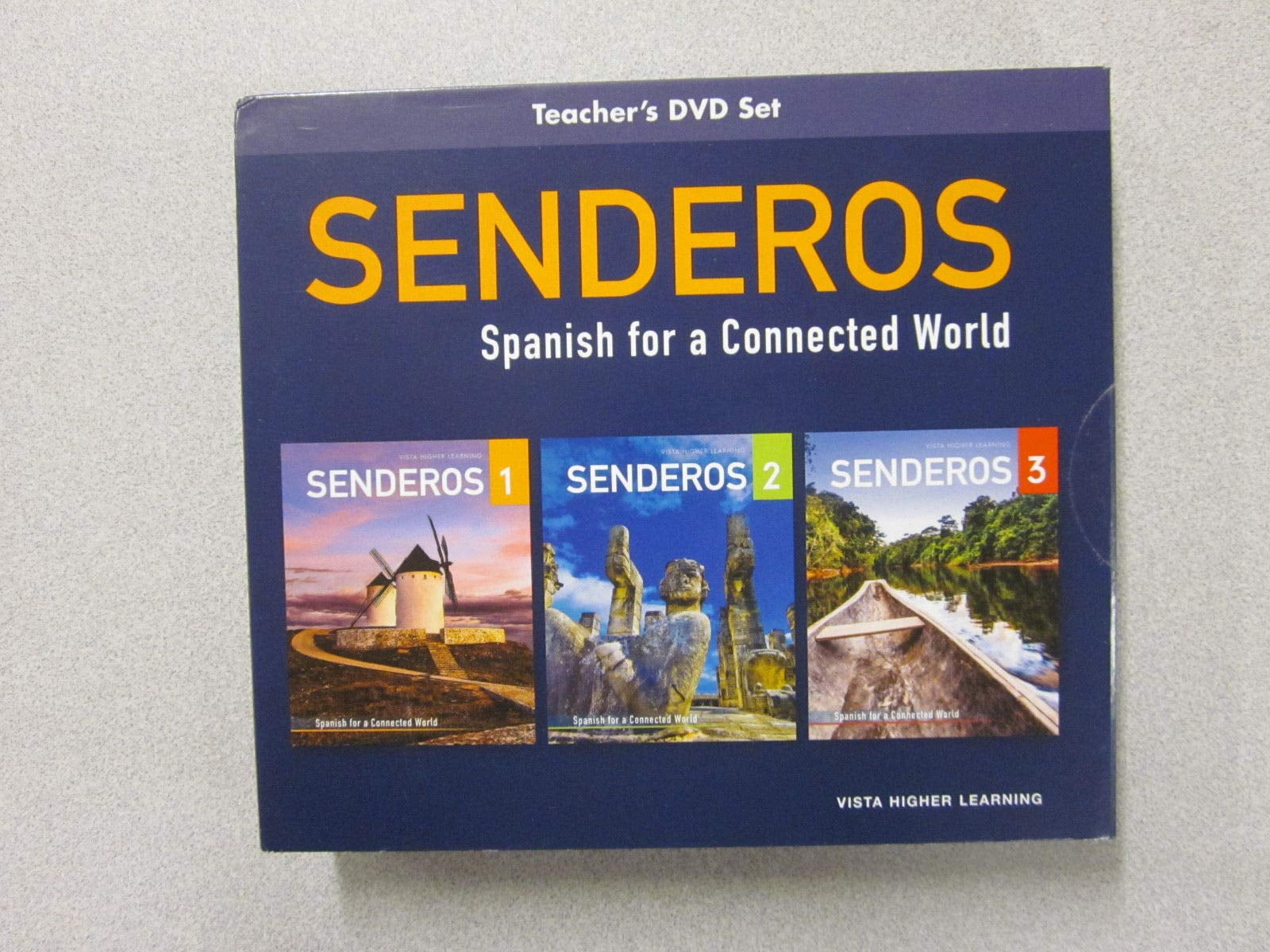 SENDEROS: SPANISH FOR A CONNECTED WORLD (TEACHERS DVD SET ...