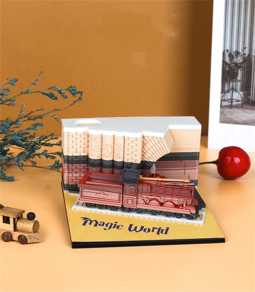 SENIURIS Cute Sticky Notes Pad with Holder, DIY 3D Kawaii Funny ...