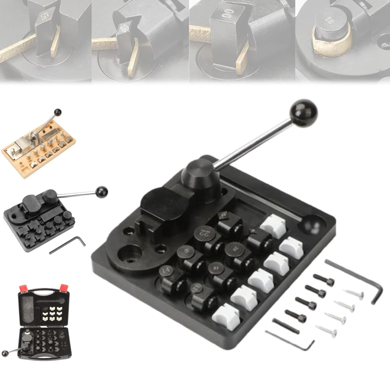 SENIURIS Metal Wire Bending Jig Set with Adjustable Dies, Metal Wire ...