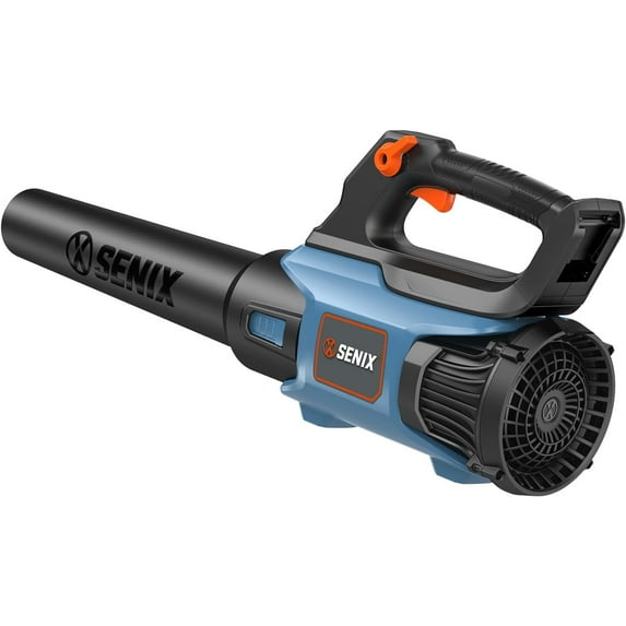 SENIX 20V Max Leaf Blower, Cordless, Brushless, Handheld, Up to 450 CFM ...