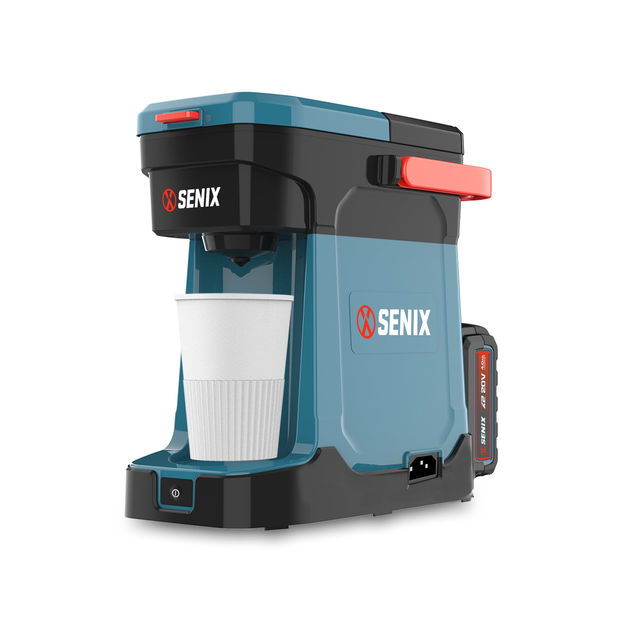 SENIX 20V Max* Portable Hybrid Coffee Maker, Compatible with K-Cups ...