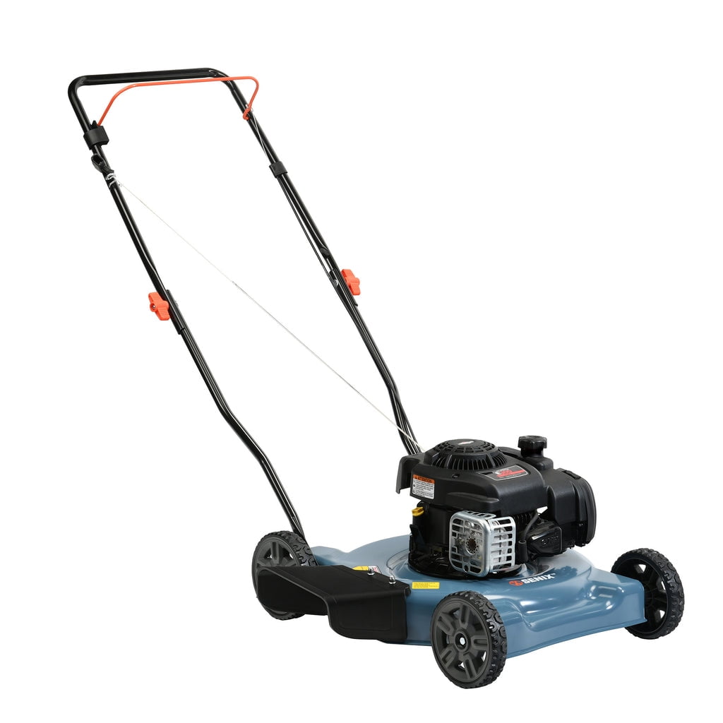 SENIX Gas Lawn Mower, 20-Inch, 125 cc 4-Cycle Briggs & Stratton Engine ...