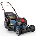 SENIX Self-Propelled Gas Lawn Mower, 22in Deck, Briggs & Stratton, 3-in ...