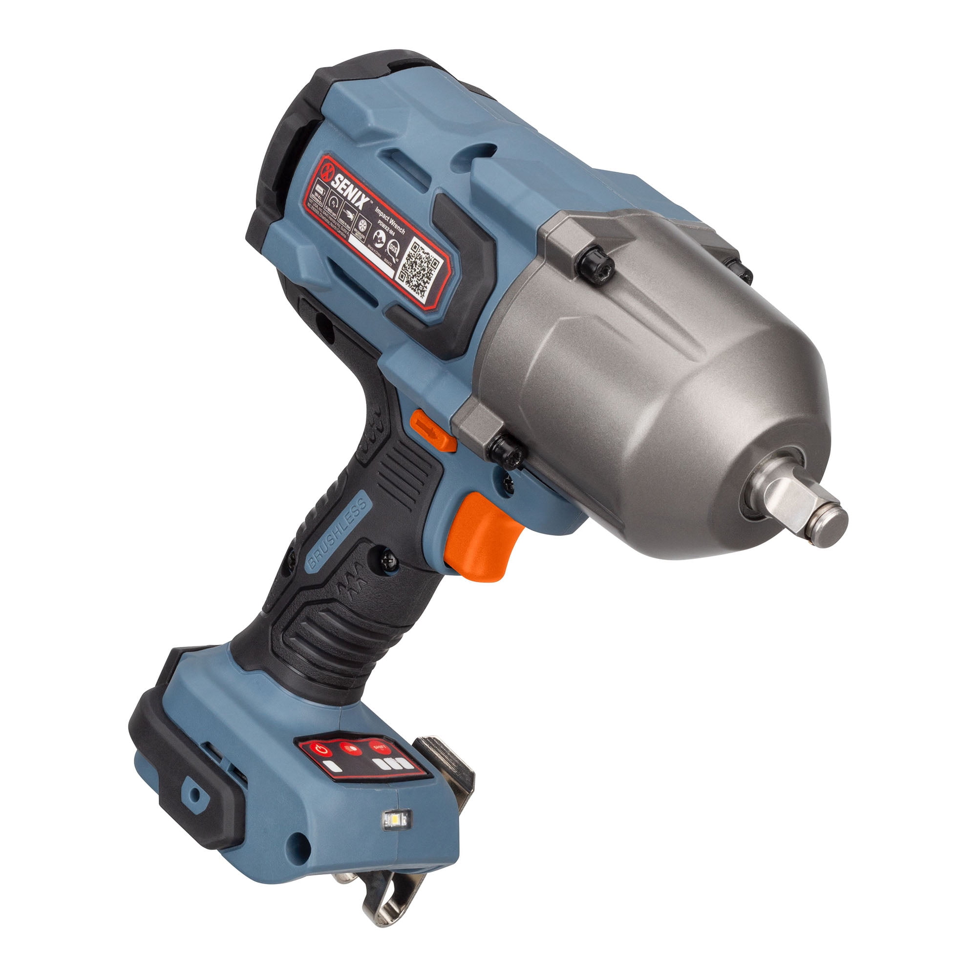 SENIX X2 20V Max* 1/2-Inch Cordless Impact Wrench, 1800 RPM, 3-Speed ...