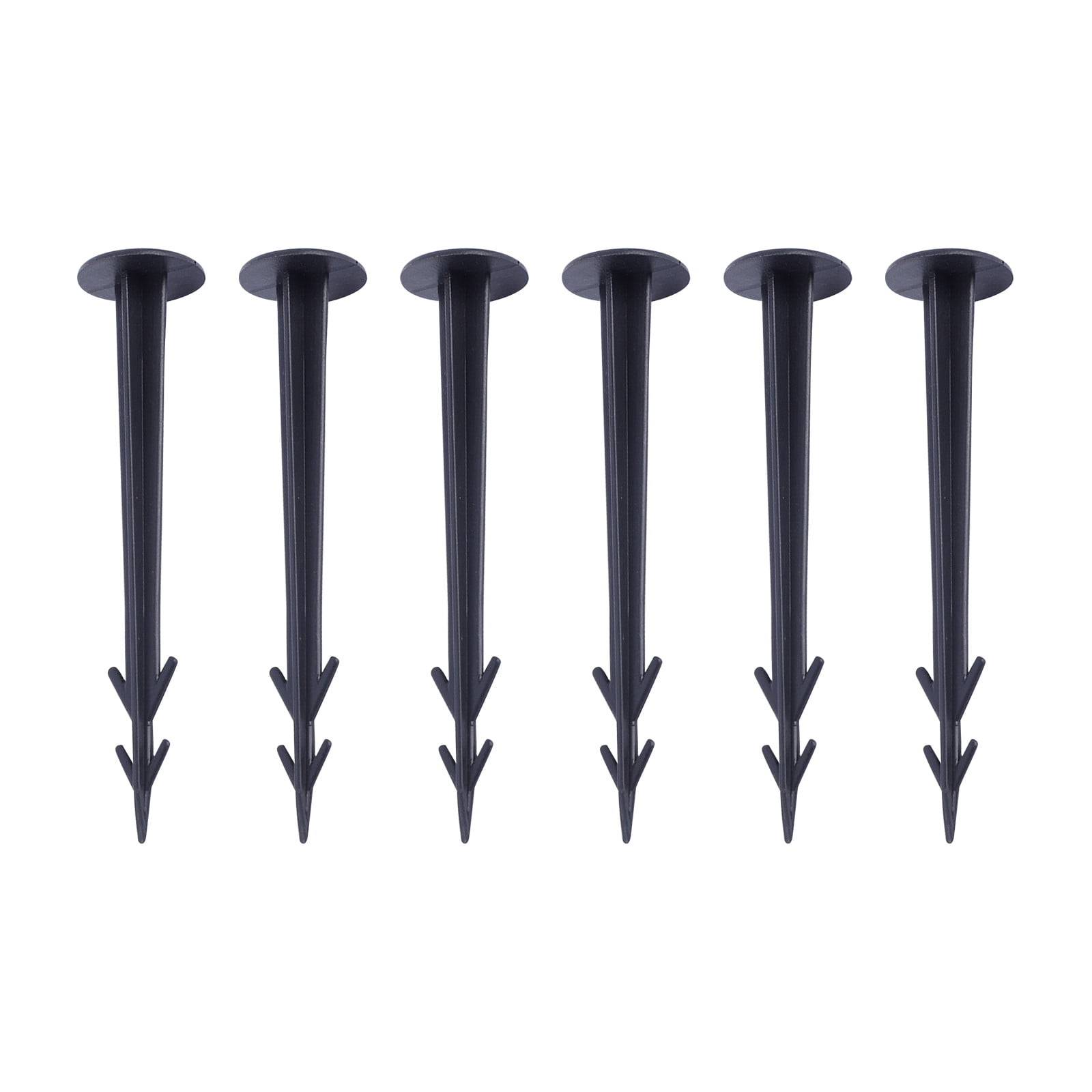 SENJIAQ 100pcs Plastic Landscape Edging Spikes Landscape Anchoring Nail ...