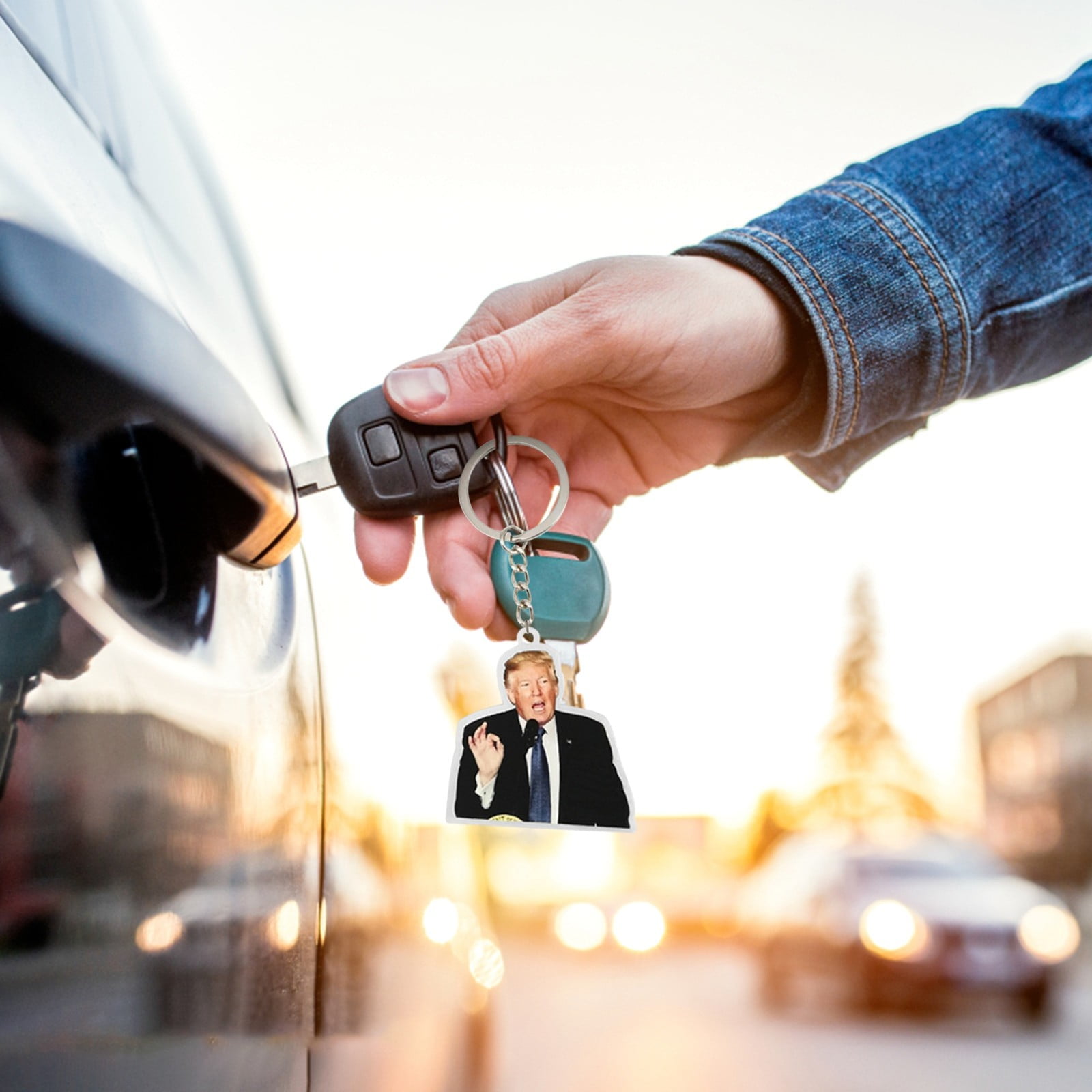 SENJIAQ Unique America Trump 2024 Supporter Kit | Trump Hat and Flag ...