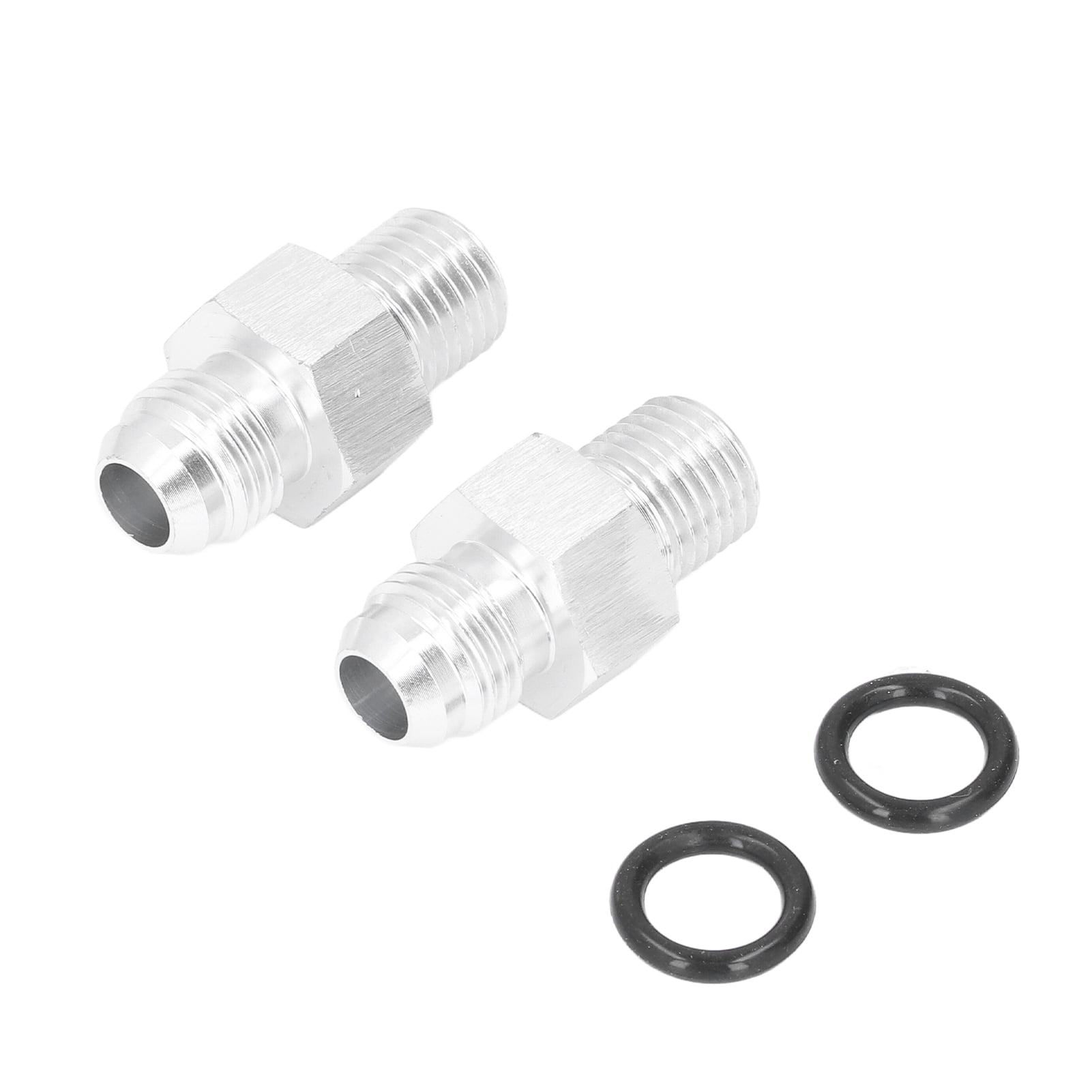 SENLIN Pair Transmission Cooler Adapter Fittings ‑6AN to 1/4in NPSM 316 ...