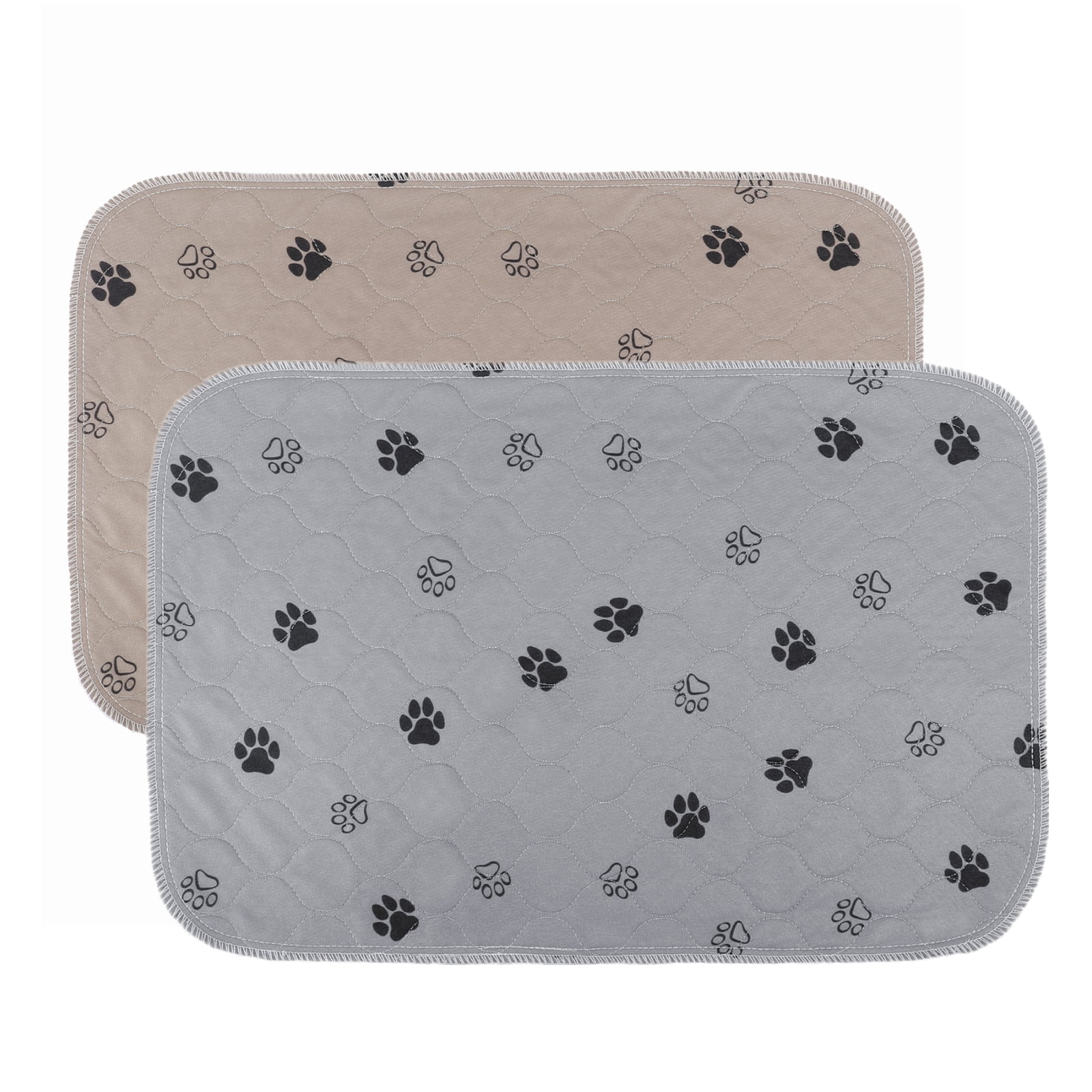 SENNAUX 2Pcs Reusable Washable Dog Pee Pads Puppy Training Mats Pet ...