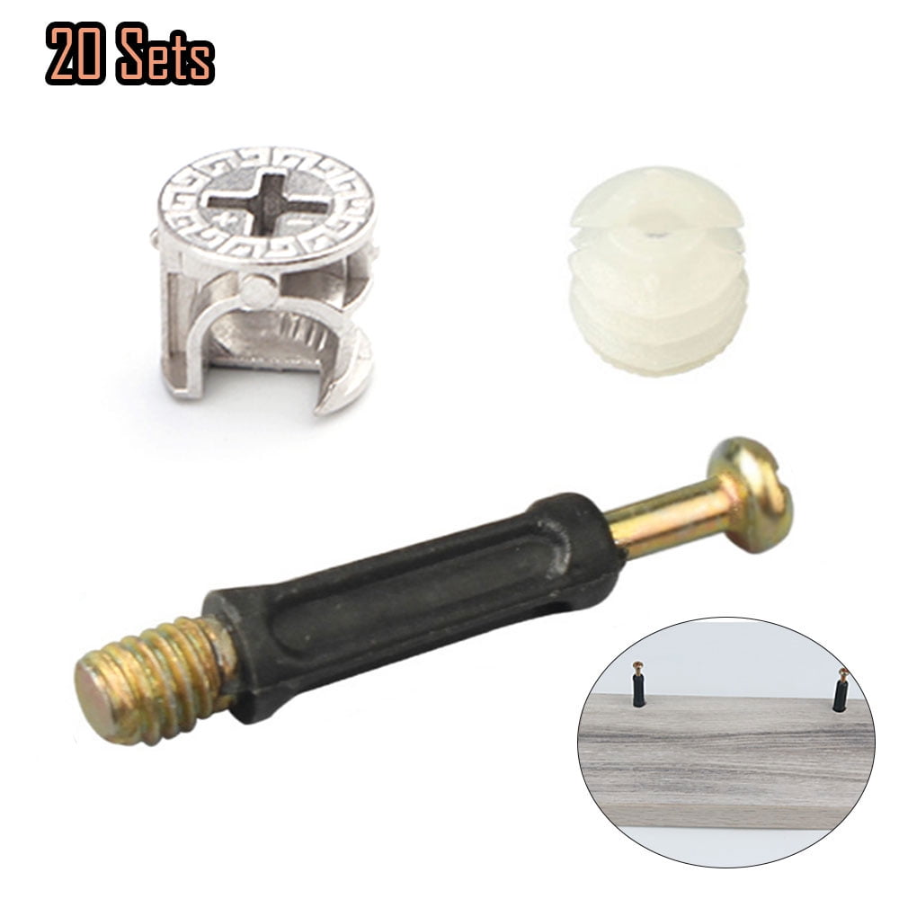 SENRISE 3 in 1 Eccentric Screw Furniture Connection for Cabinets ...