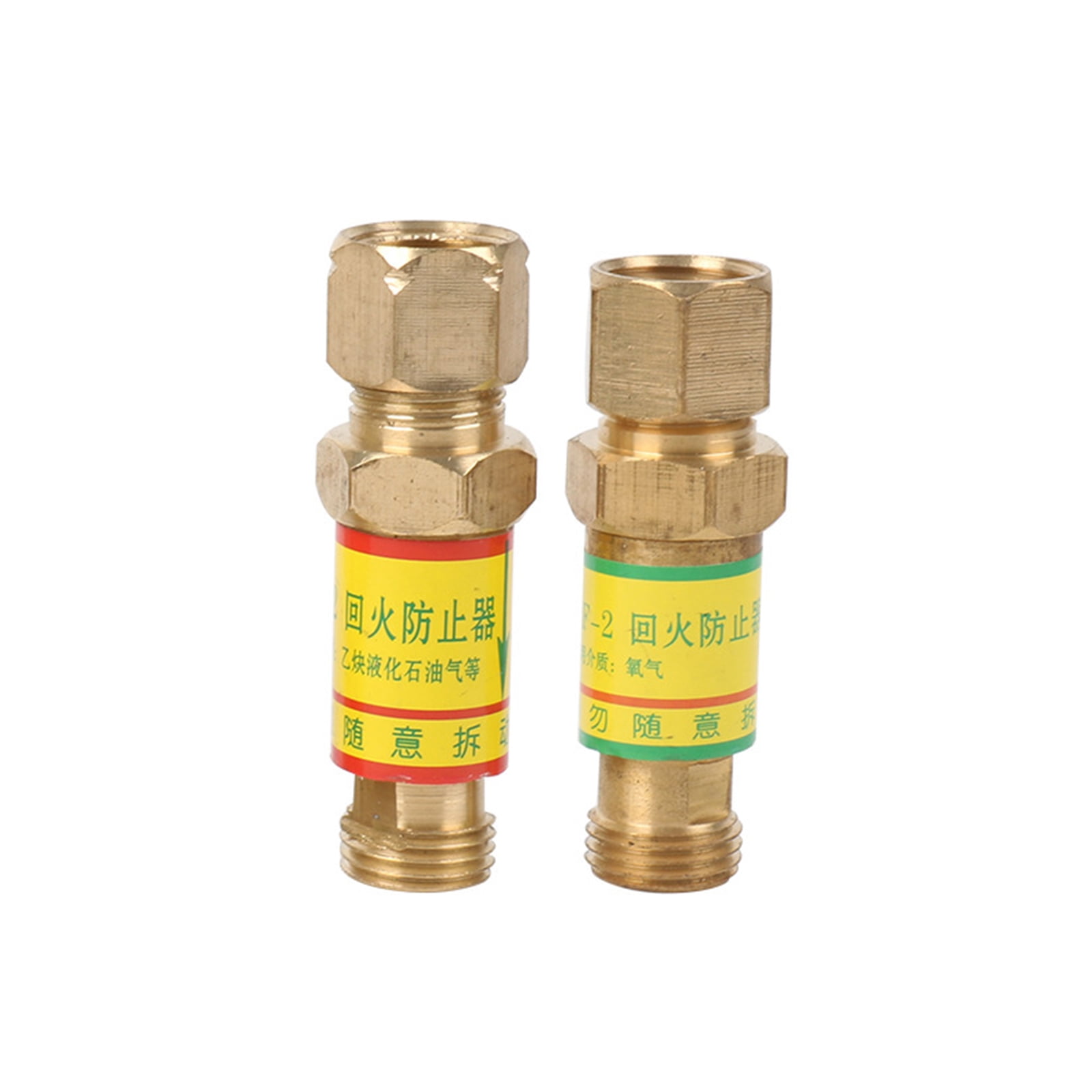 SENRISE Brass Acetylene Acetylene Flashback Arrestors Valve Adapter ...