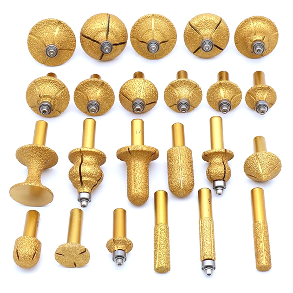 SENRISE Diamond Router Bit with 1/2" Shank Router Cutter for For Marble ...