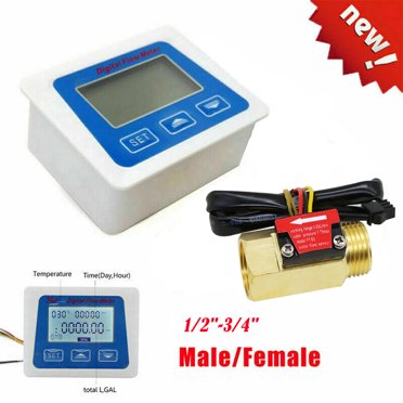 H2Flow Controls FV-2 FlowVis 22 in. Flow Meter Check Valve for 2"-2.5 ...