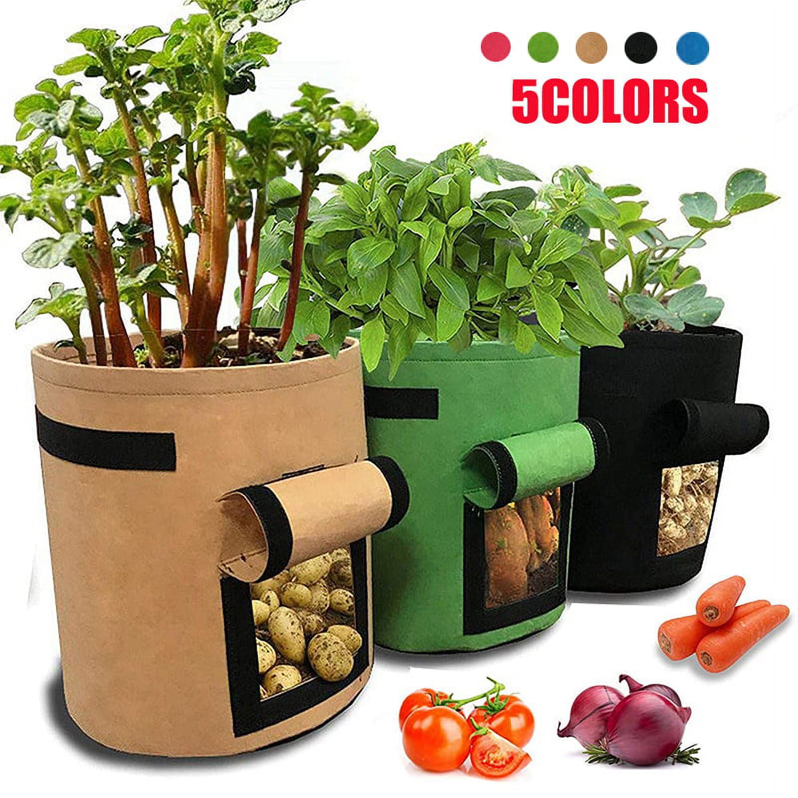 SENRISE Garden Bag Vegetable Grow Bag for Seedlings and Seeds Growing ...