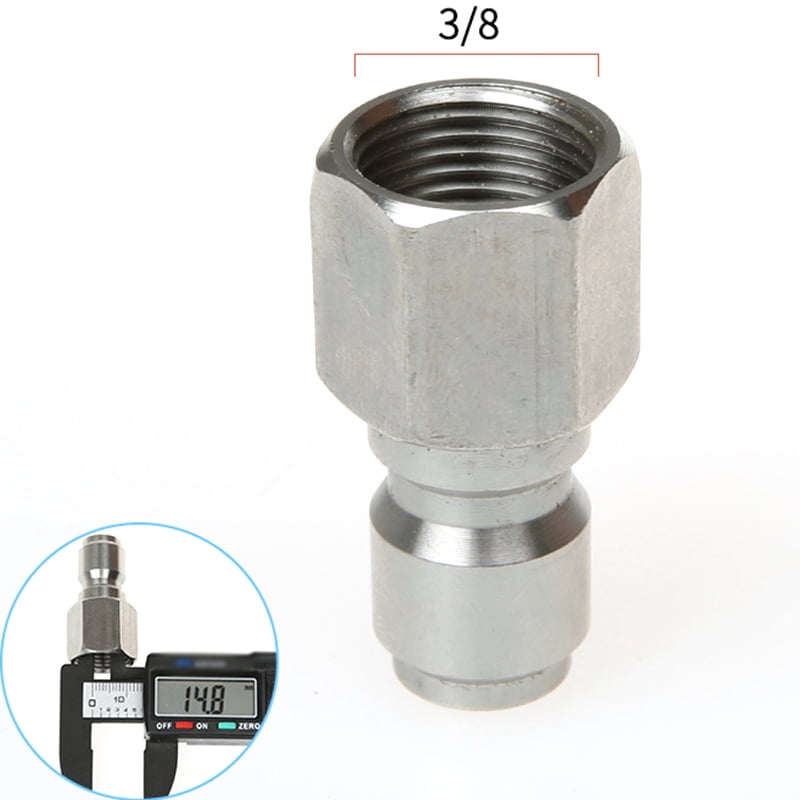 SENRISE Male G3/8 to 3/8 Female G3/8 to 3/8 Connector Union for Tube OD ...