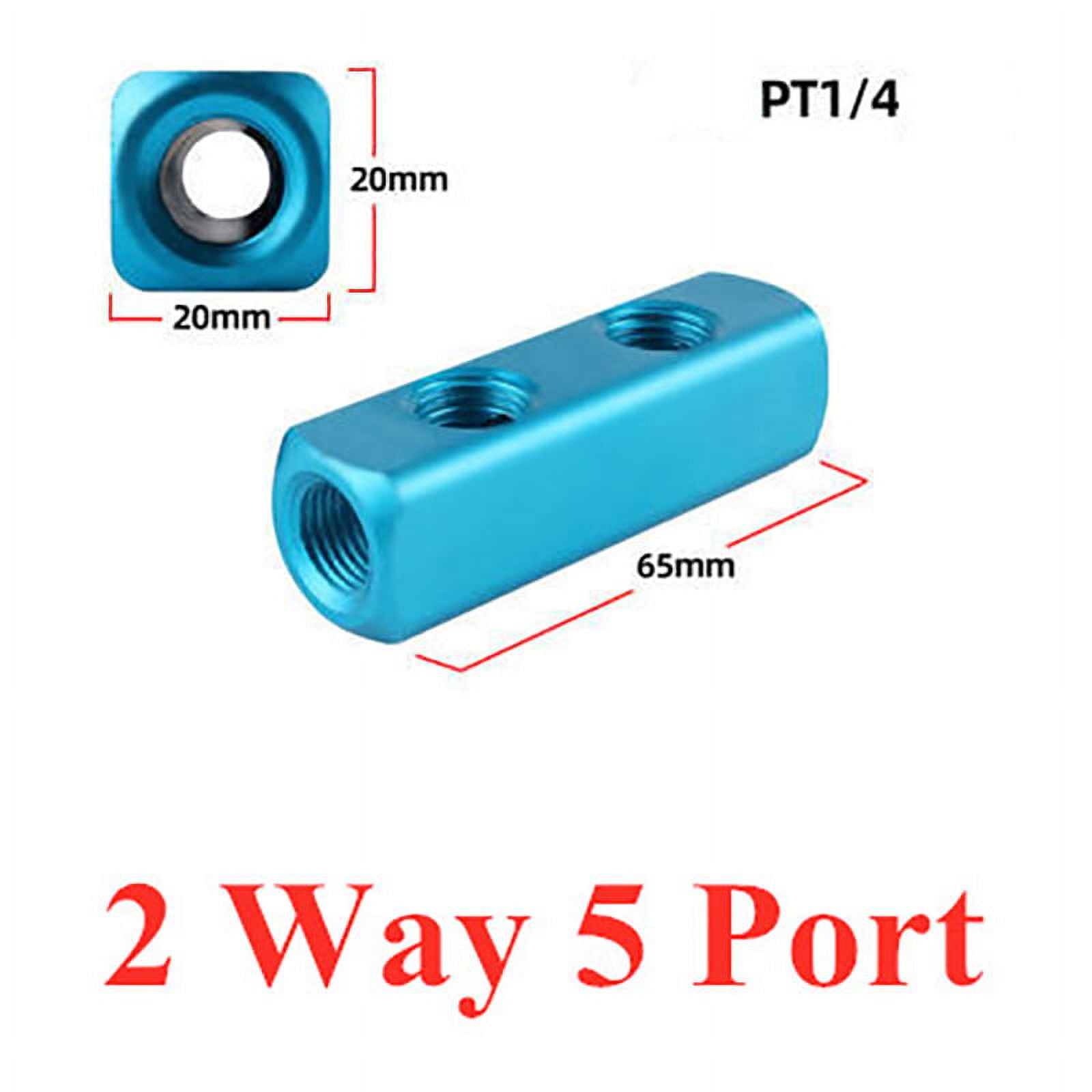 SENRISE Pneumatic Air Splitter Air Coupler Fast Connector Manifold ...