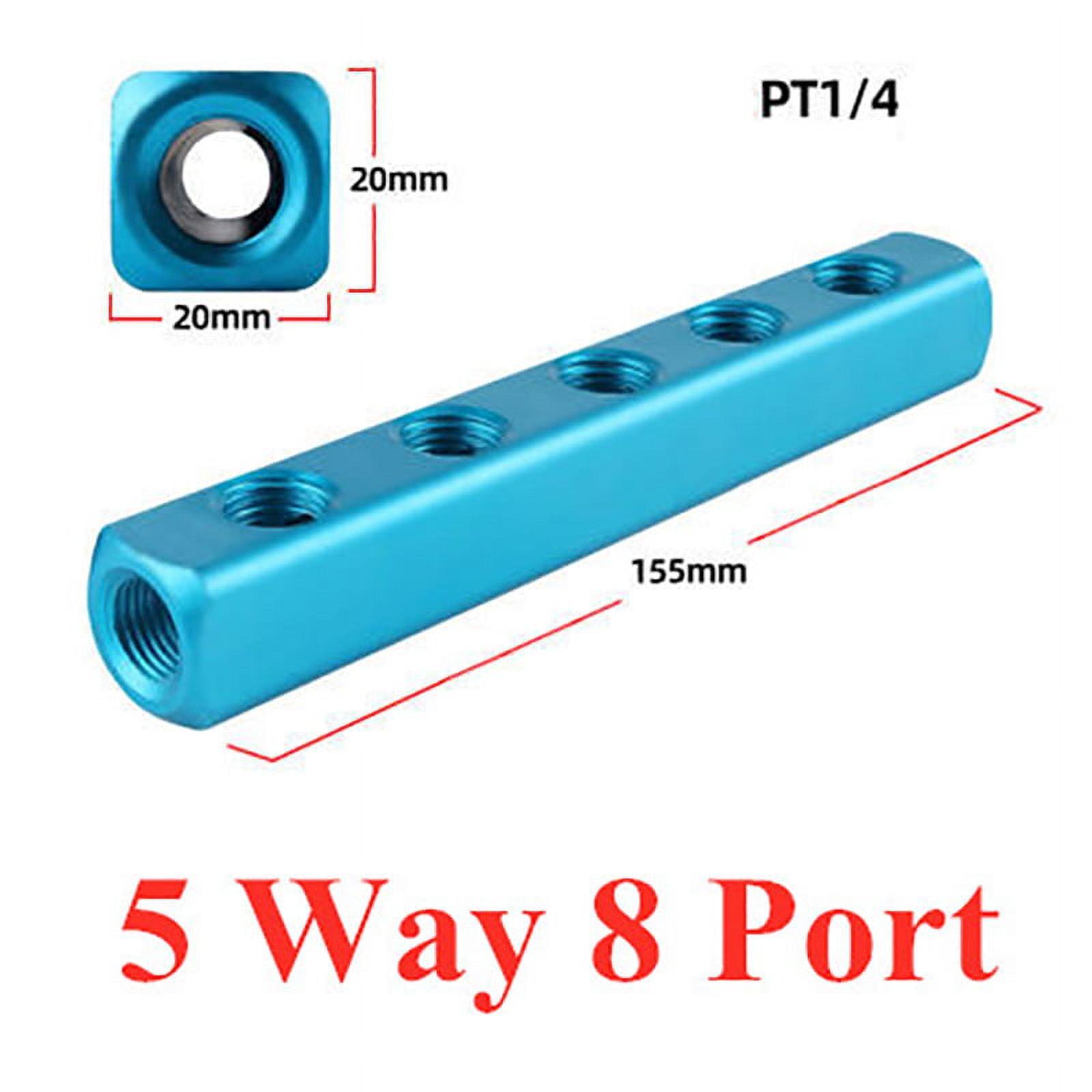 SENRISE Pneumatic Air Splitter Air Coupler Fast Connector Manifold ...