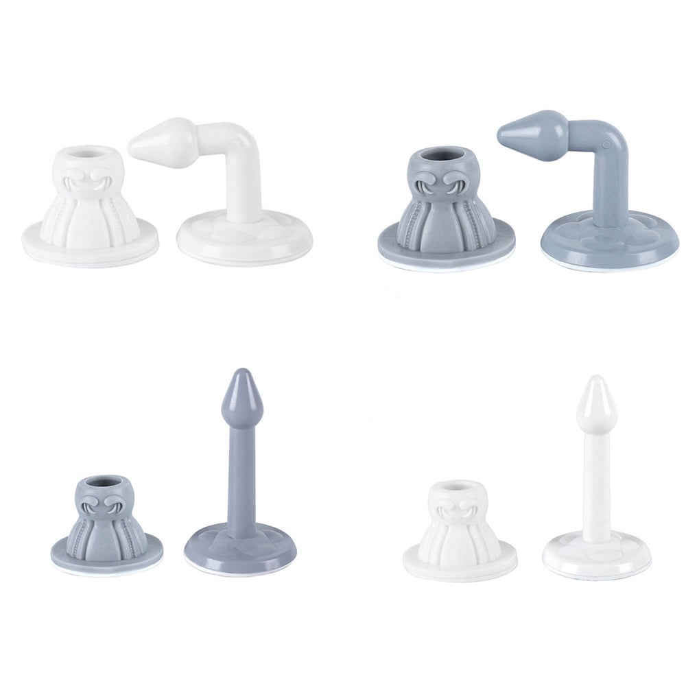 SENRISE Silicone Door Stopper for Tiles Carpets Laminate Flooring No ...