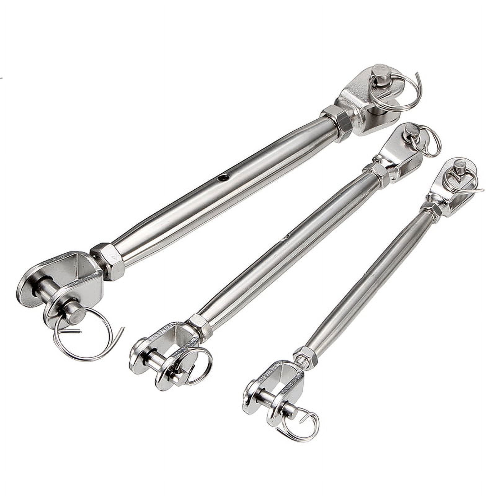 SENRISE Stainless Steel Turnbuckle for Adjusting Tension Ropes Cables ...