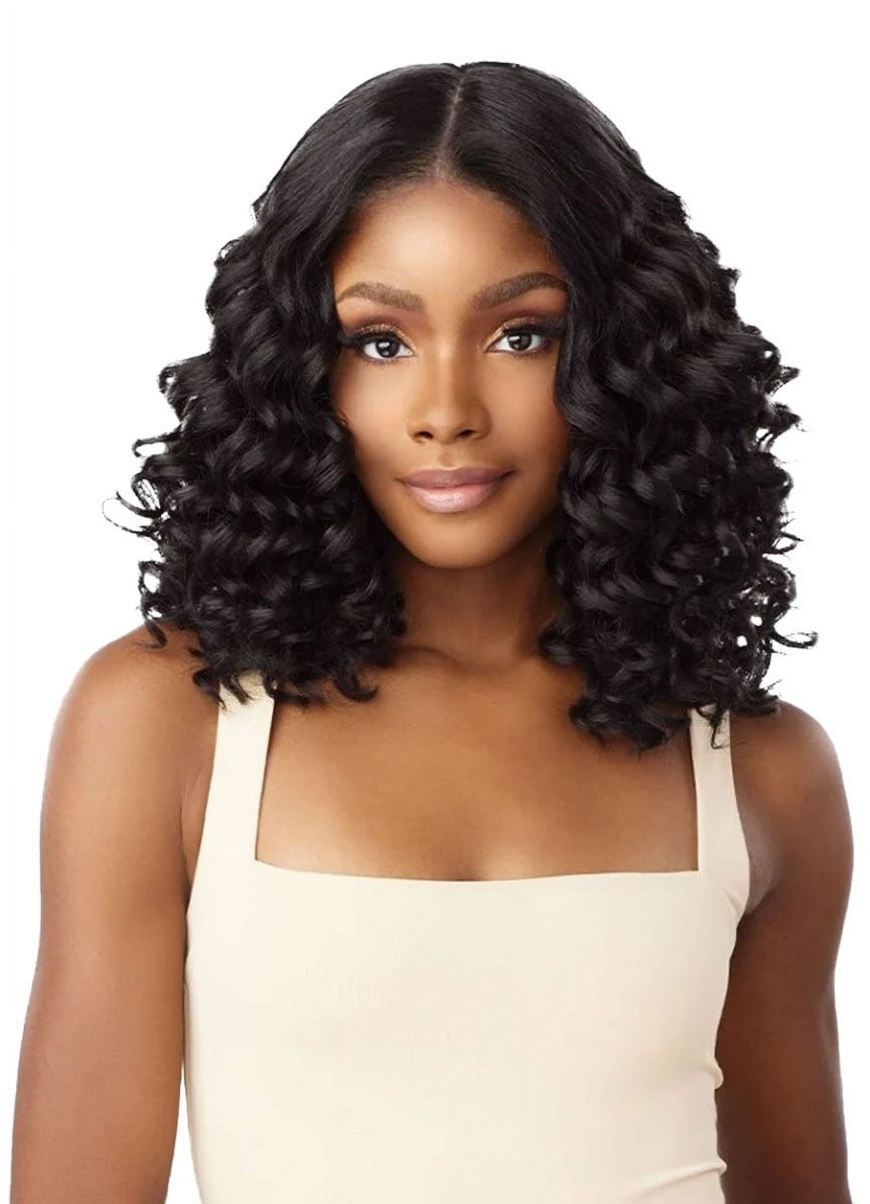 Sensationnel Y-Part Kinky Spiral Curl 14" Glueless Lace Wig Lace Wigs ...