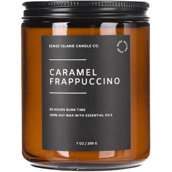 Chenran-Natural Soy Candle | Creamy Vanilla Pie & White | 9.2 oz, 50H ...