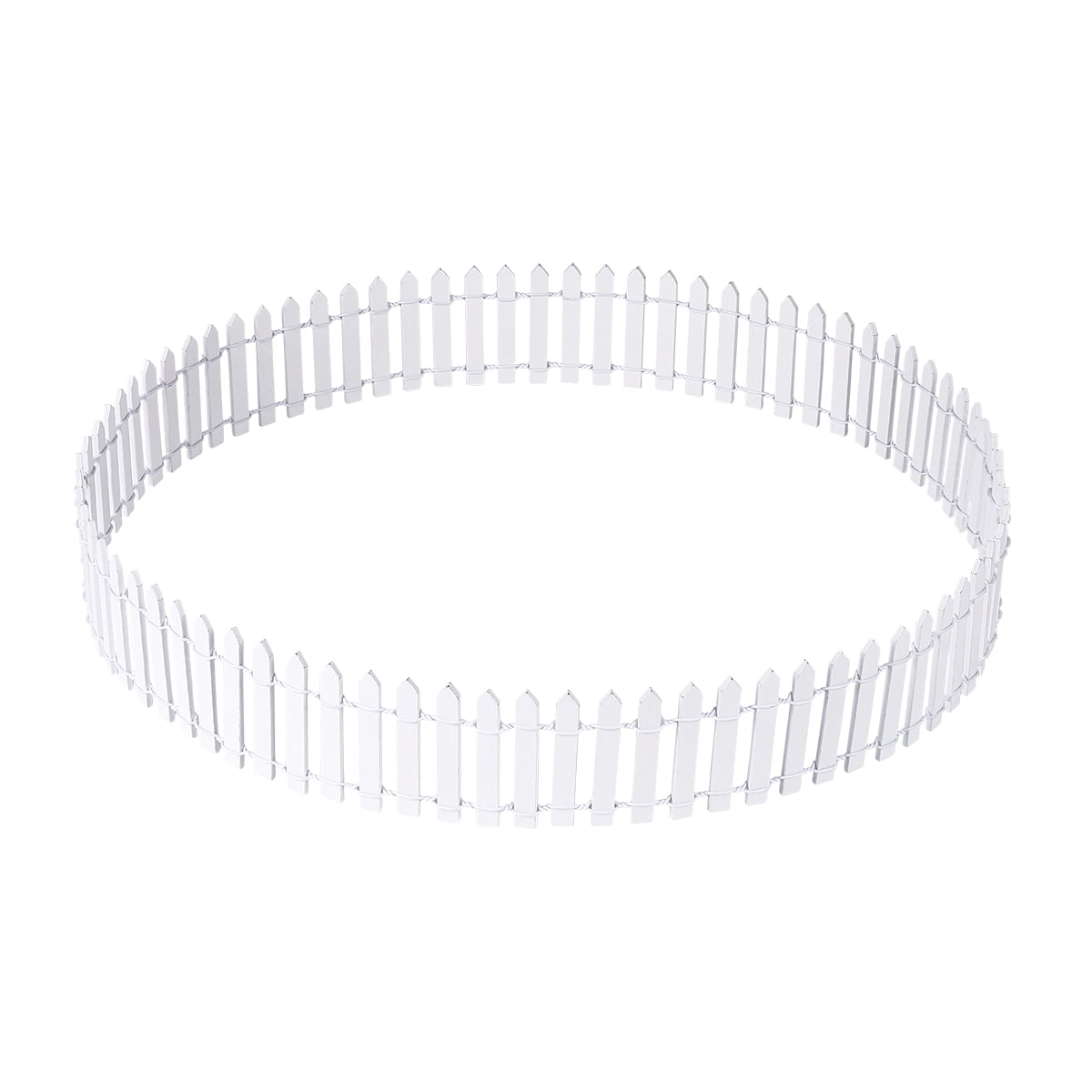 SENSETH 1 Pc Wood Fence, Portable Lightweight White Color House ...