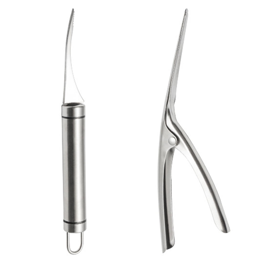 SENSETH 1 Set Shrimp Line Cutter Cleaning Shrimp Tool Ergonomic Handle ...