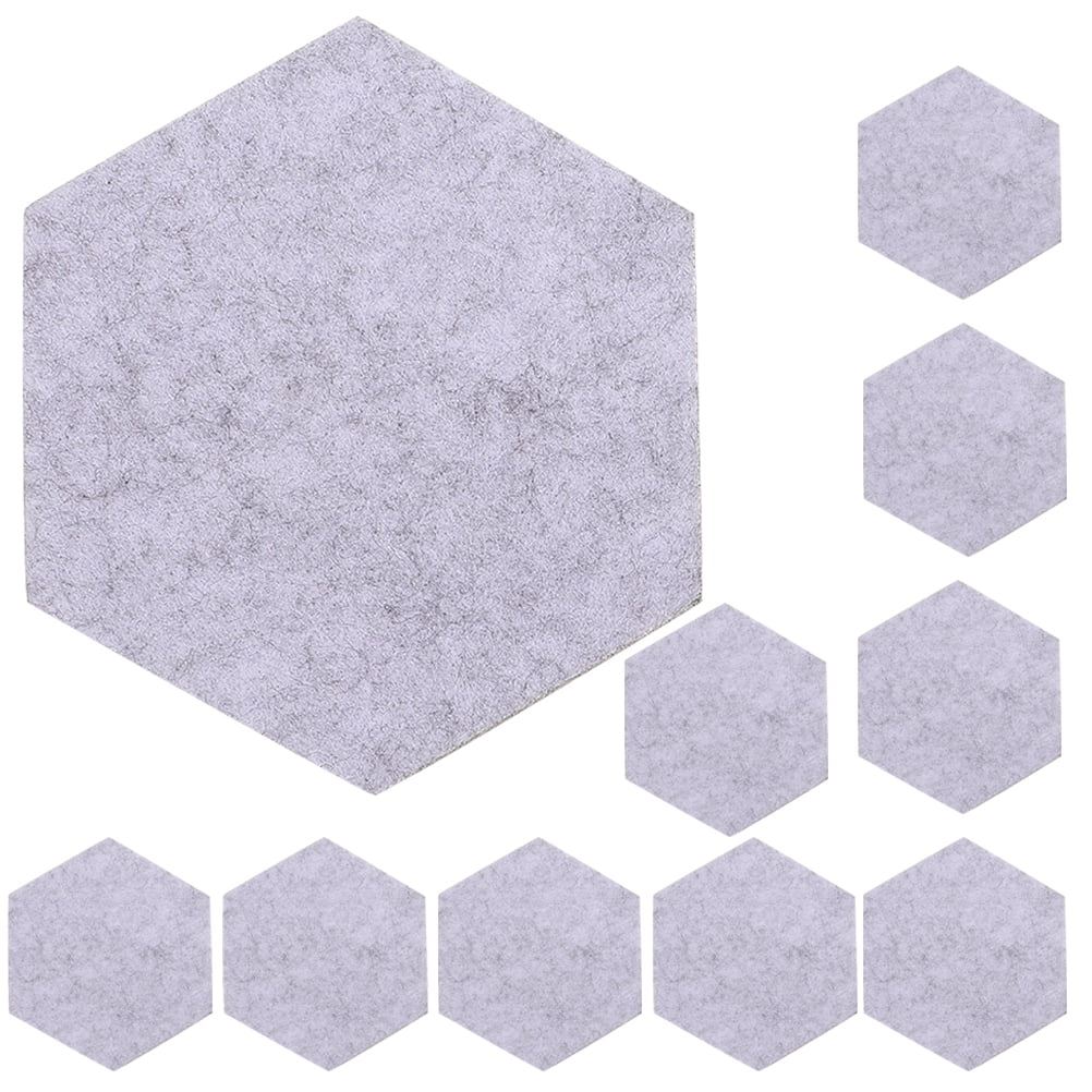 SENSETH 10pcs Office Bulletin Boards Wall Felt Boards Creative Message ...