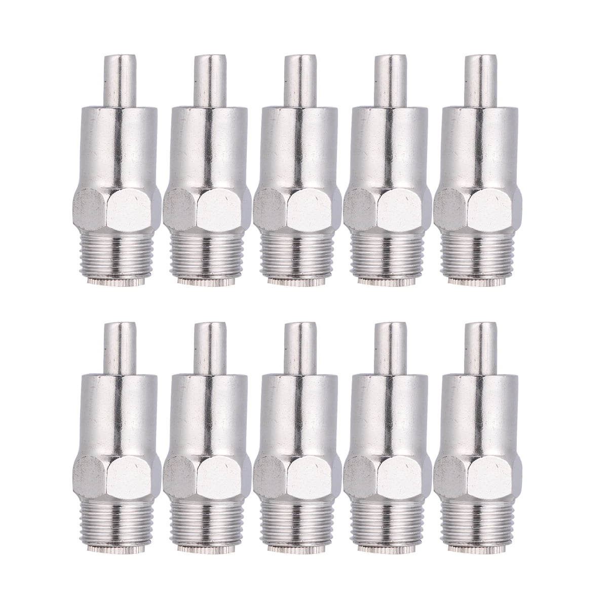 SENSETH 10pcs Stainless Steel Pig Anti-splash Drinking Faucet Pig ...