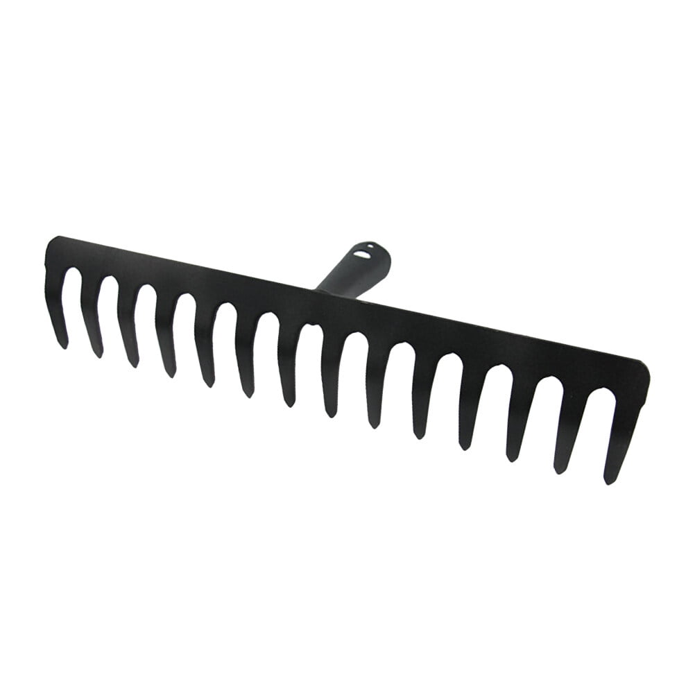 SENSETH 14 Garden Heavy Duty Steel Rake Head (No Handle) - Walmart.com