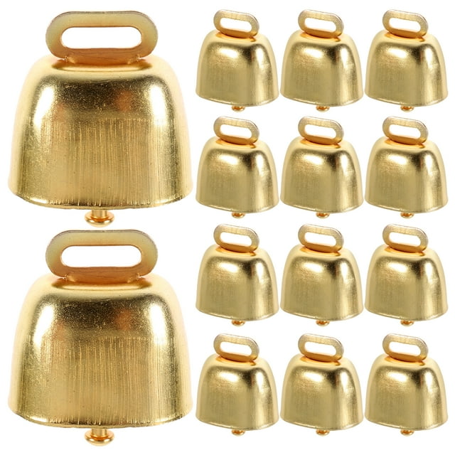 SENSETH 15Pcs Metal Animal Bells Anti-lost Animal Bells Farm Loud Bells ...