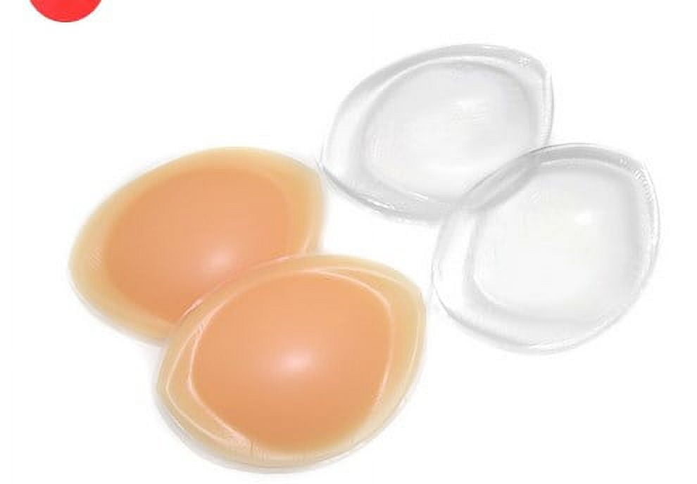 SENSETH 2 Pairs Bra Pads Inserts Silicone Bra Inserts Sticky Bra Pads ...