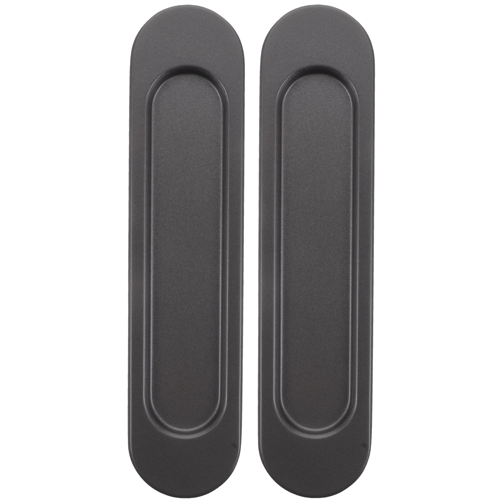 SENSETH 2 pcs Sliding Barn Door Finger Pulls Oval Sliding Door Pulls ...