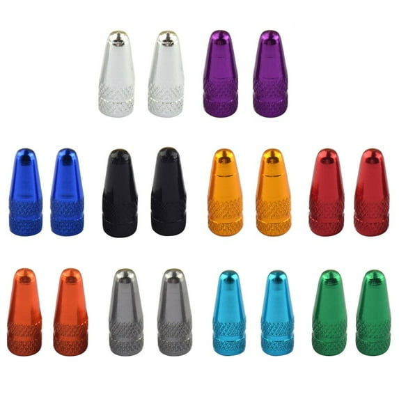 SENSETH 20Pc Aluminum Presta Valve Caps for MTB Road Bike - Walmart.com