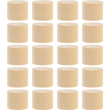 GOOHOCHY Wood Block Small Poplar Basswood Blocks Kit Popsicle Sticks ...