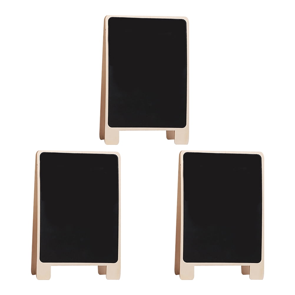 FUEENIRVA Cedarwood Blackboards Word Text Board 3Pcs 11.8X7.9X0.4In ...