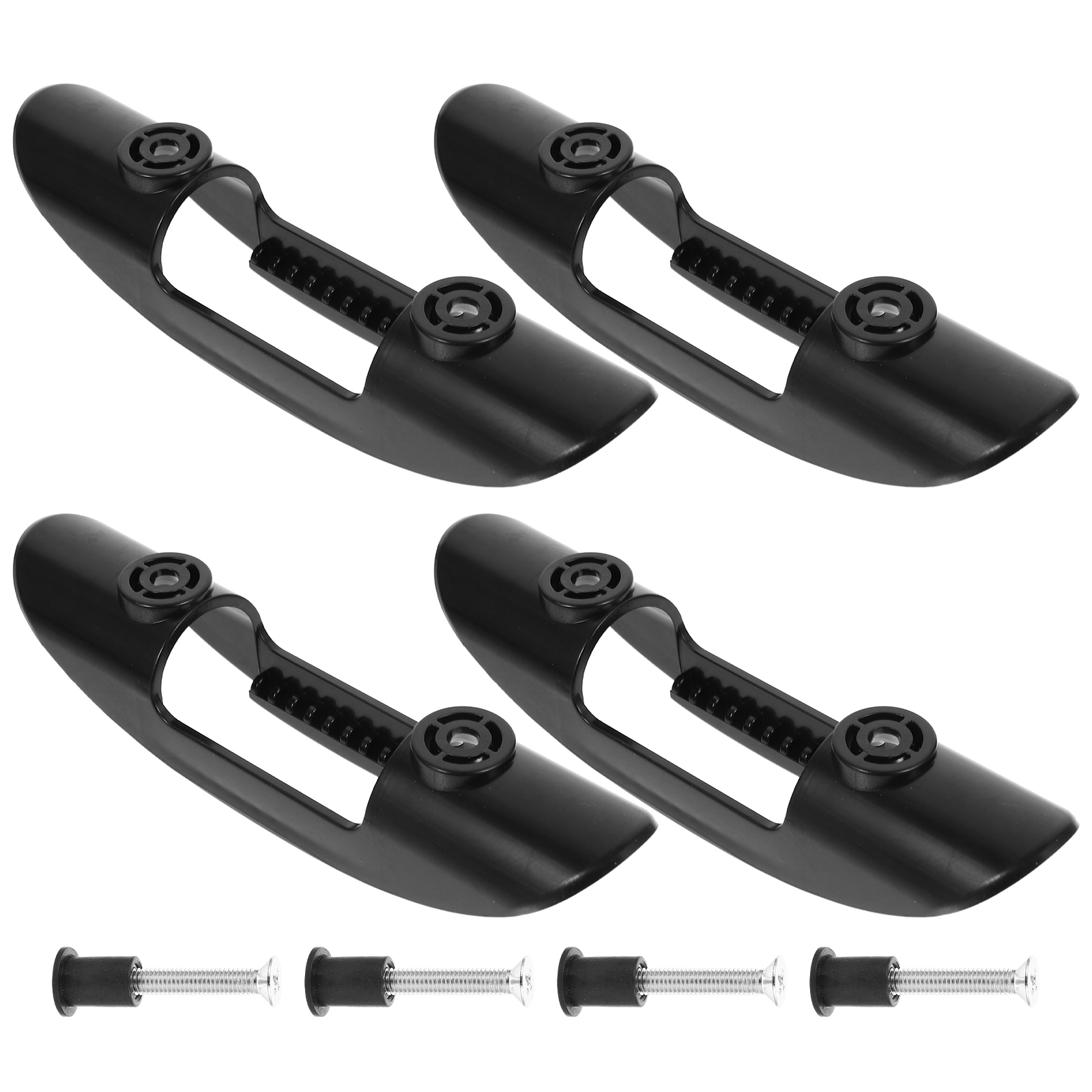 SENSETH 4 Sets of Paddle Holder Deck Mounted Paddle Clamp Sturdy Paddle ...