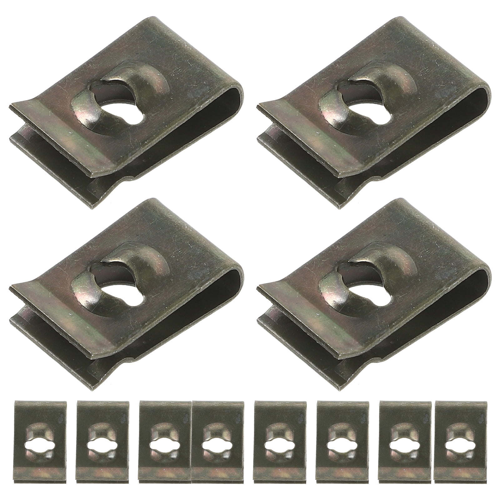 SENSETH 50pcs Bumper Retainer Fastener U Shaped Clips Universal Bumper ...