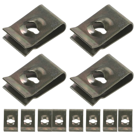 SENSETH 50pcs Bumper Retainer Fastener U Shaped Clips Universal Bumper ...