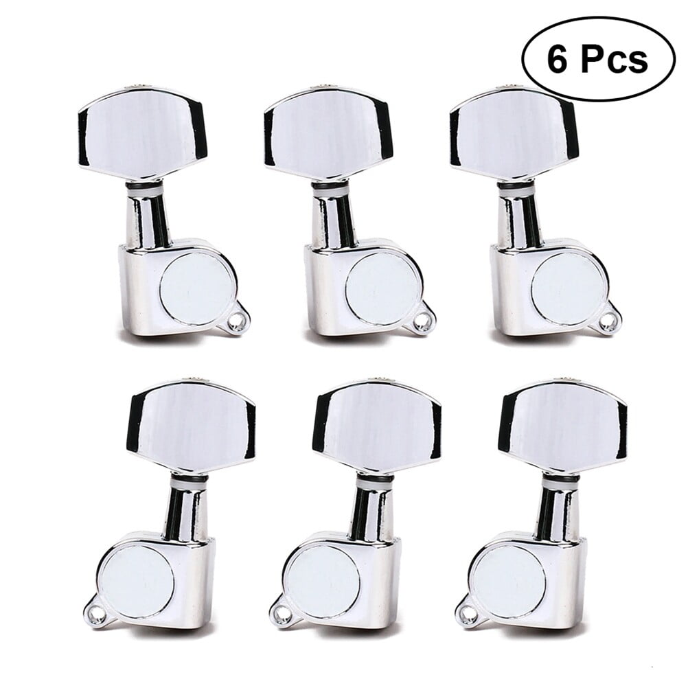 SENSETH 6 PCS Sealed Inline Electric Guitar String Tuning Pegs Keys ...