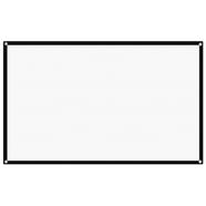 onn. 120" Portable Indoor/Outdoor 16:9 Projection Screen with Stand ...