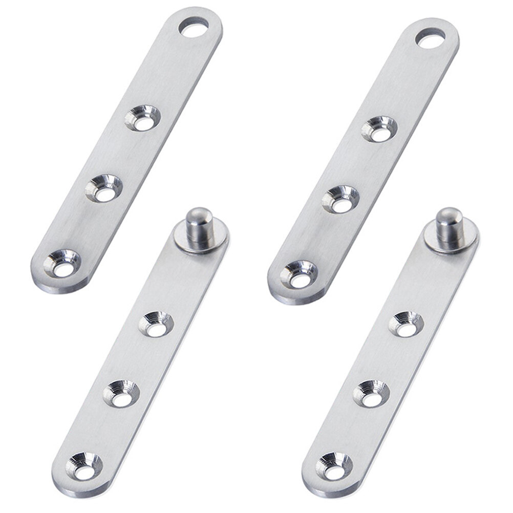 SENSETH 6pcs Stainless Steel Hinge Furniture Hinge Accessory Flexible ...