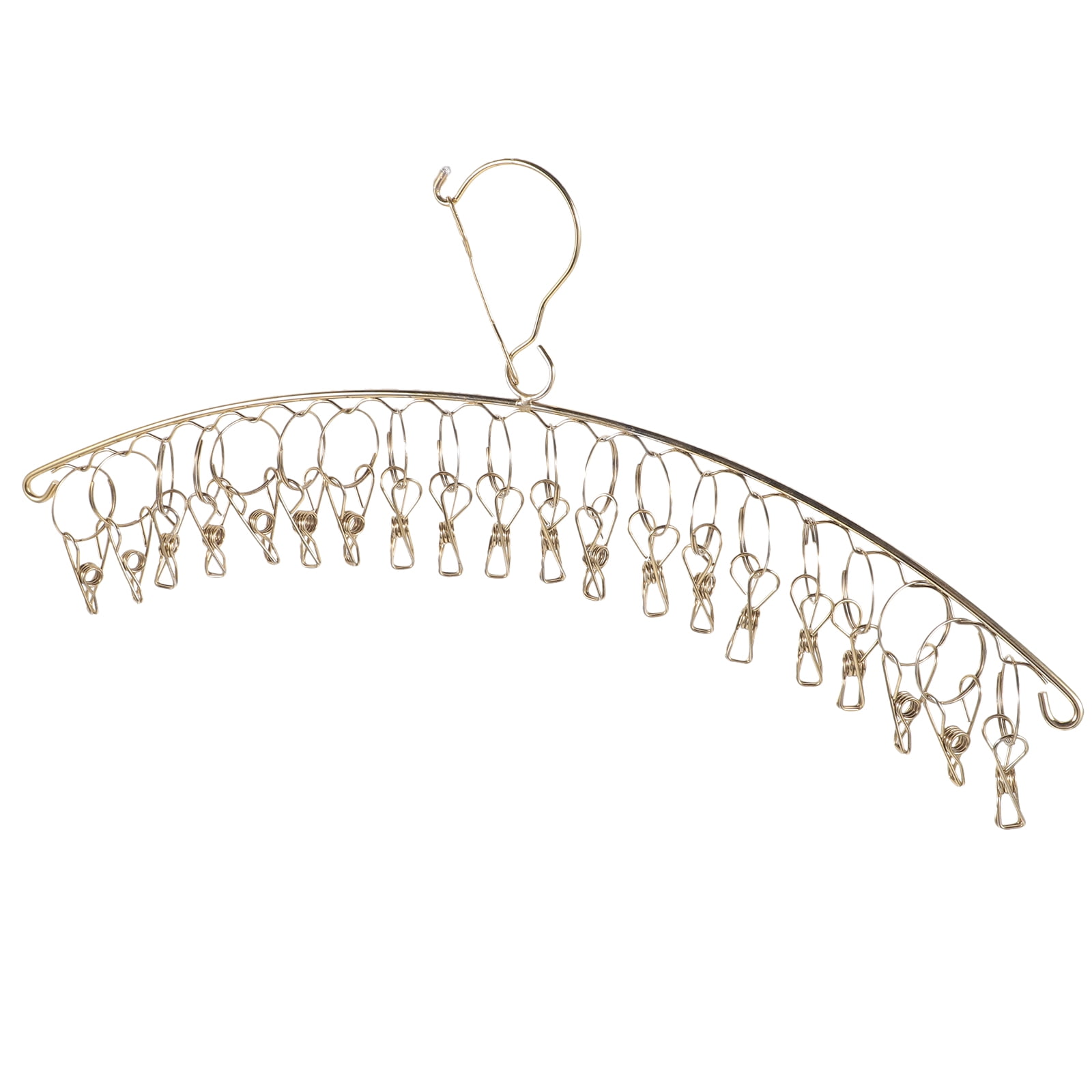 SENSETH Clothes Drying Rack Stainless Steel Sock Hanger 20 Windproof ...