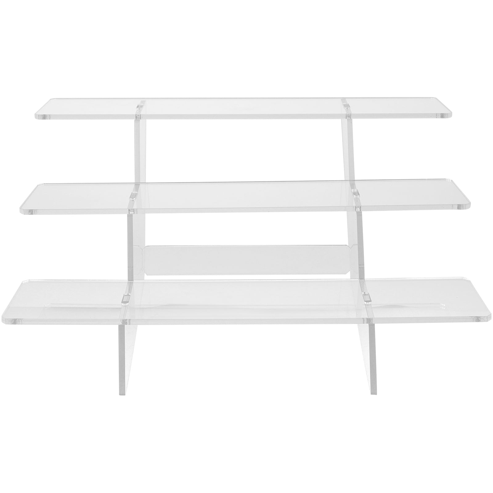SENSETH Detachable Acrylic Rack 3-Tier Display Stand Riser Organizer ...