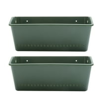 CobraCo FOE26-B 18 - 36 in. Adjustable Open End Flower Box, Black ...