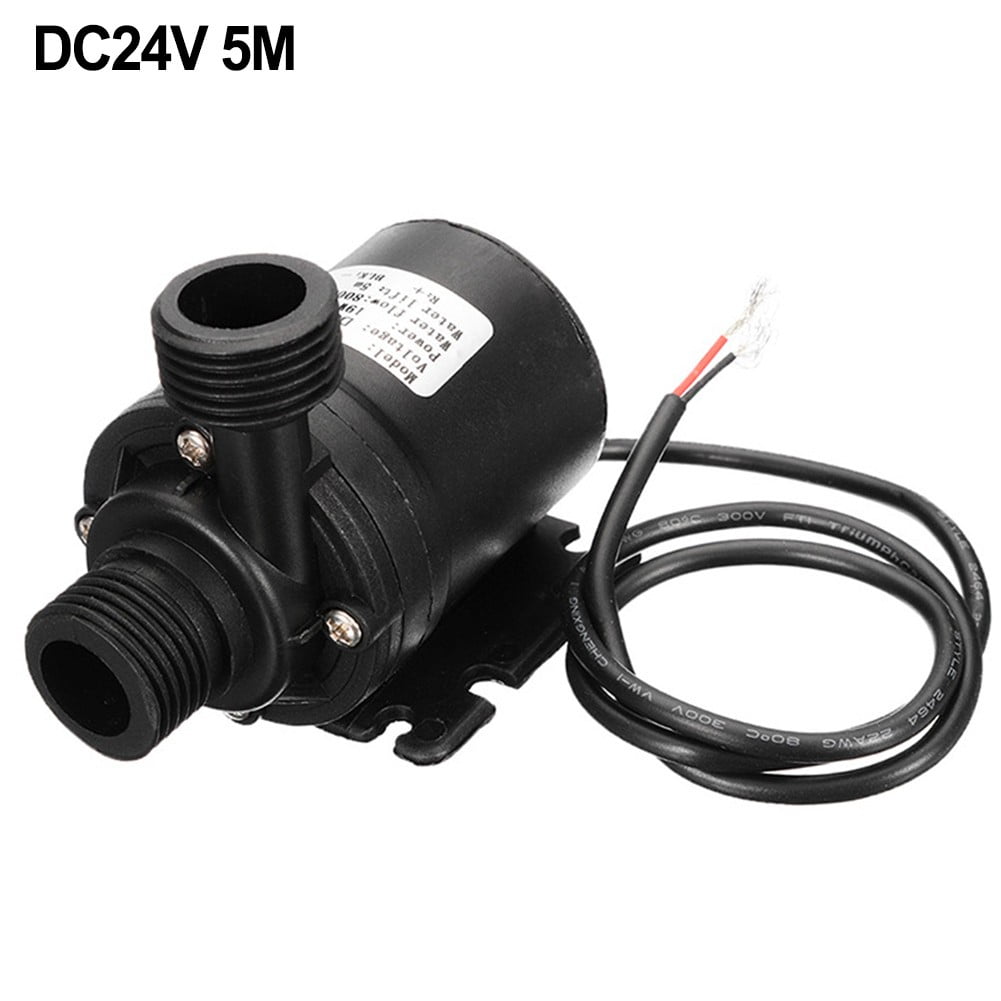 SENSHENGXIN 12V/24V Water Pump Plastic Ponds Lower Than 35dB 19W Max Flow 800L/H 8 X 7 X 4cm New ...
