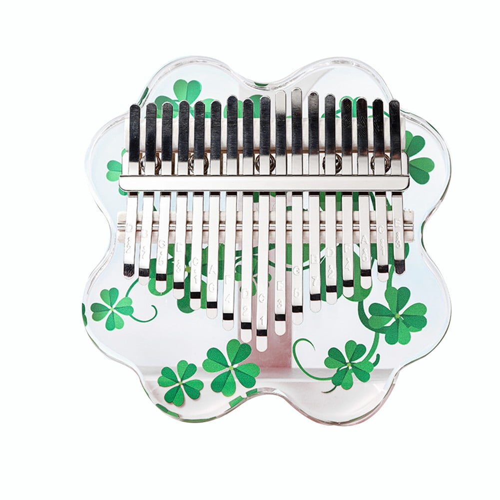 SENSHENGXIN 17Key Kalimba Thumb Finger for Beginners Keyboard ...