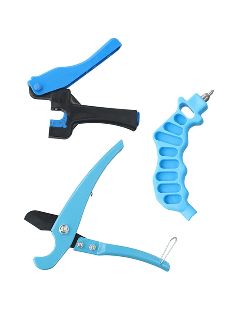 SENSHENGXIN 2-in-1 Drip Irrigation Pipe Cutter & Hole Punch Set with ...