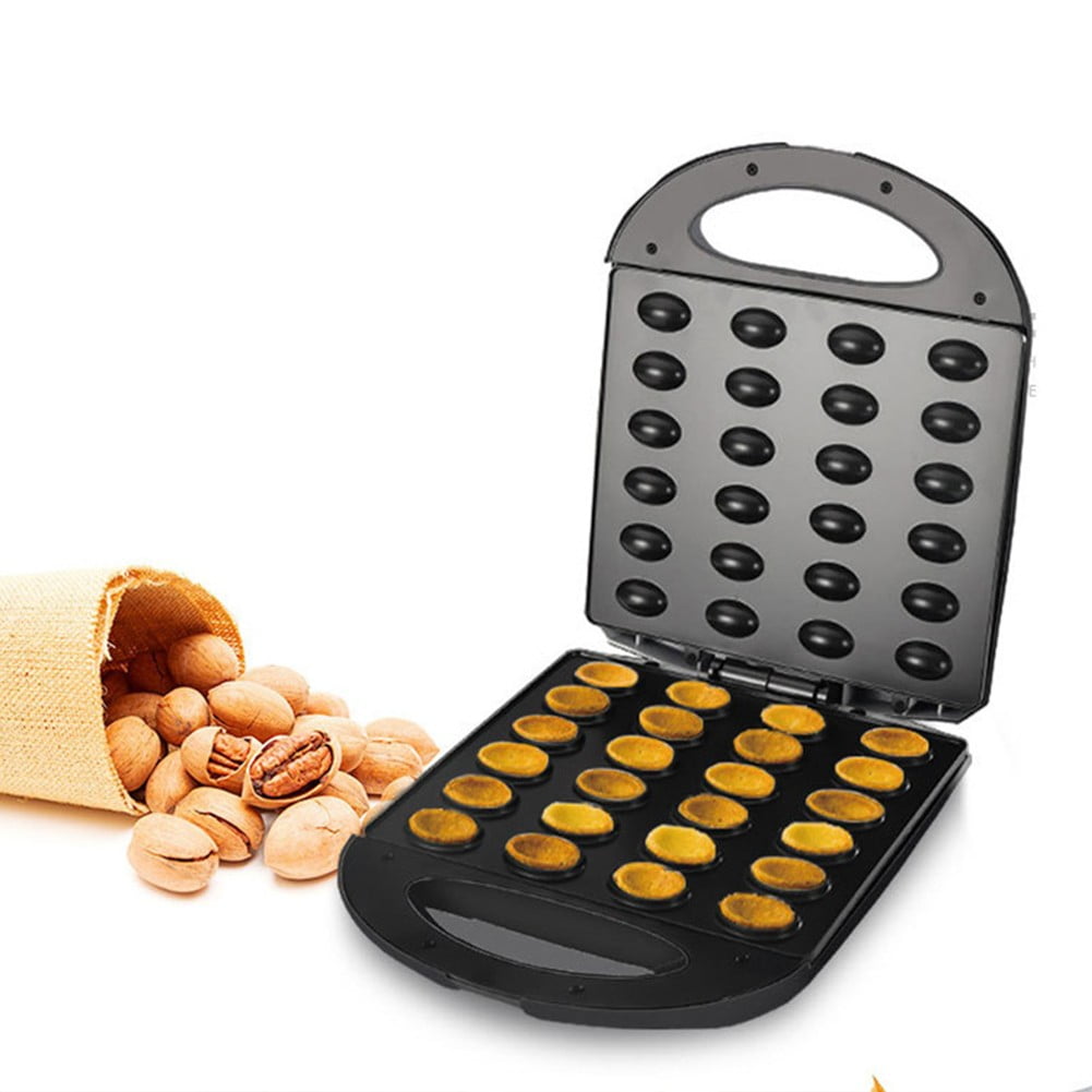 SENSHENGXIN 24 Walnut Cookie Maker Electric Nut Walnut Cake Maker with ...