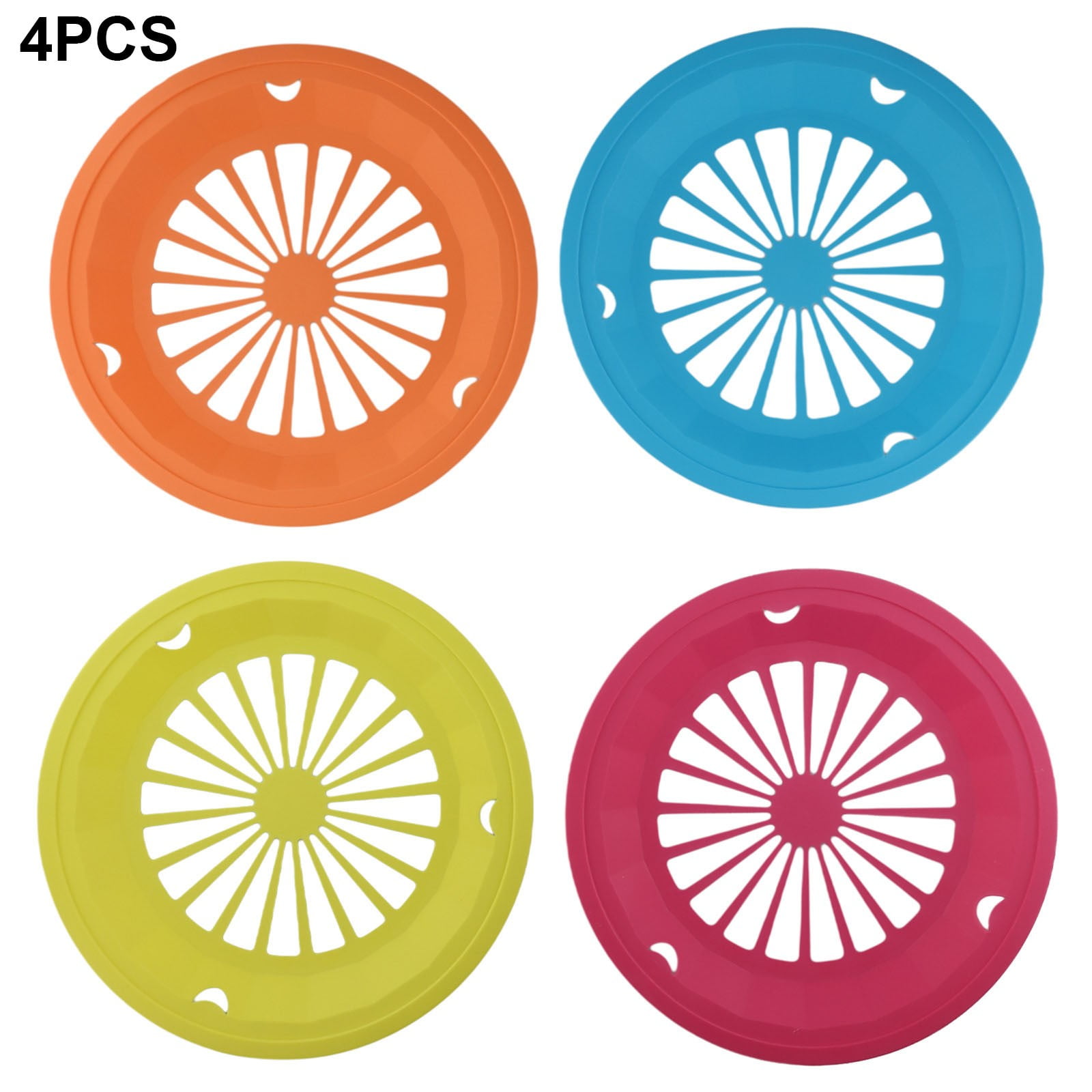 SENSHENGXIN 4 Pack Sedmoon Paper Plate Holders Heavy Duty Plastic Paper ...